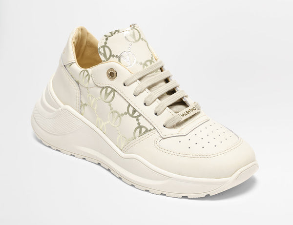 SS22 - Women's Sneakers - Bernice - Cream Gold – Valentino Bags